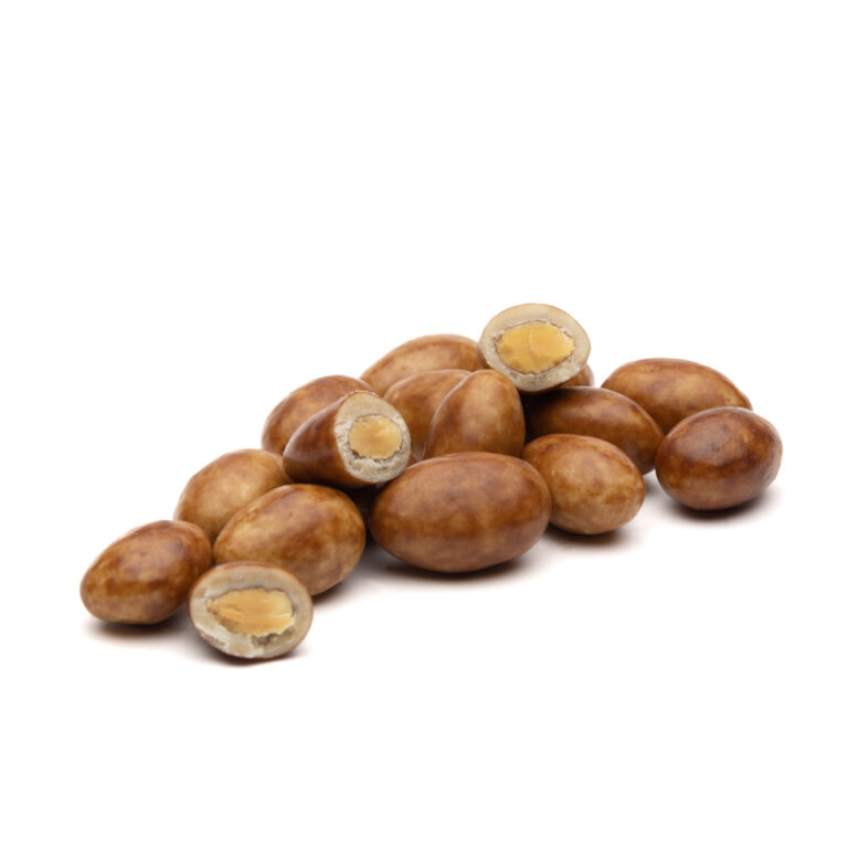 Migdolai su baltuoju šokoladu ir cinamonu „Marmurinė“, 1 kg – Saldainių ...