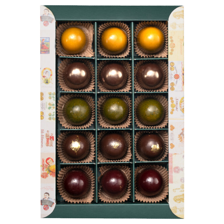 Saldainiai dėžutėse – Saldainių fabrikas „Rūta“