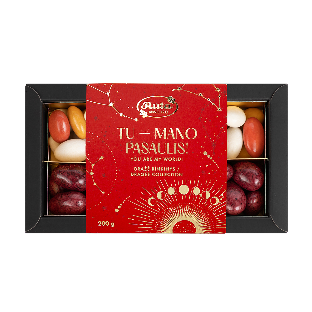 Saldainiai dėžutėse – Saldainių fabrikas „Rūta“